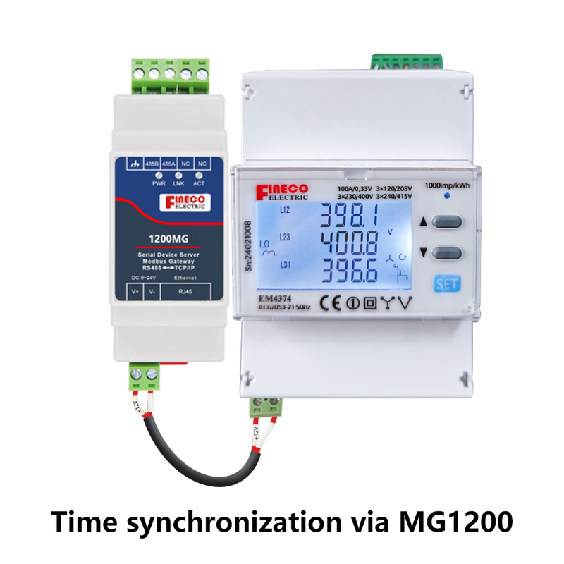 EM4374 multichannel energy meter multi circuit energy meter power clamp ...