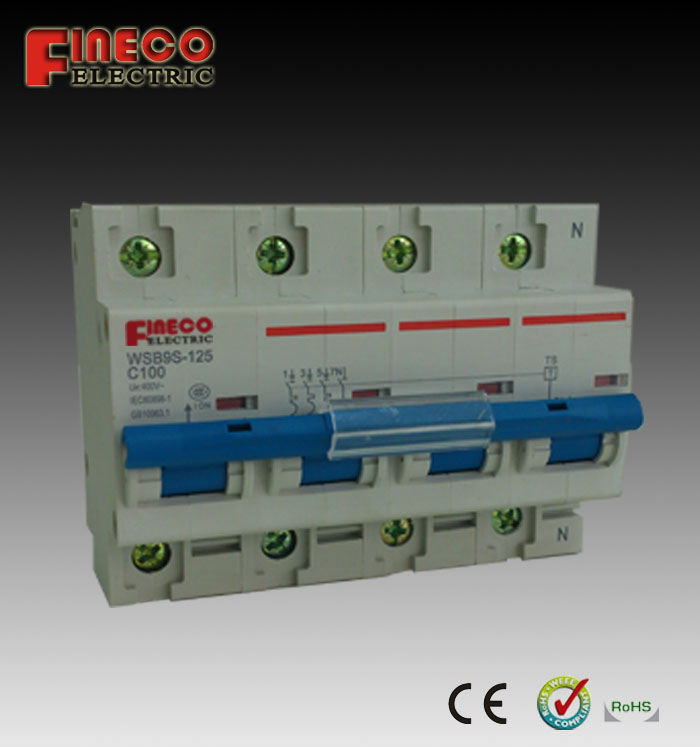 C63-125A three phase Smart MCB switch - Buy 3 phase switch, smart ...